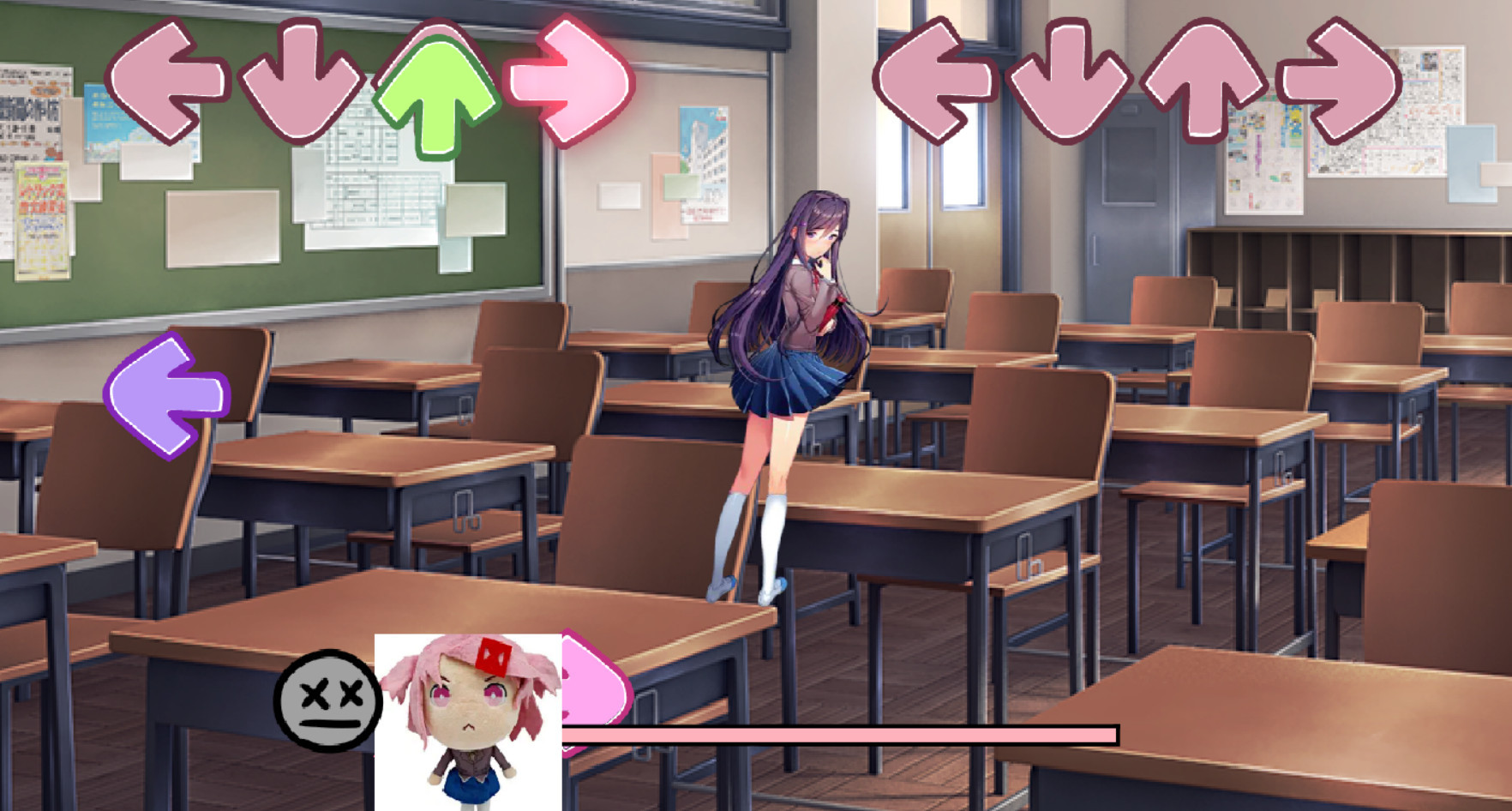 FNF ddlc Mixes Mod for Friday Night Funkin' | FNF Mods