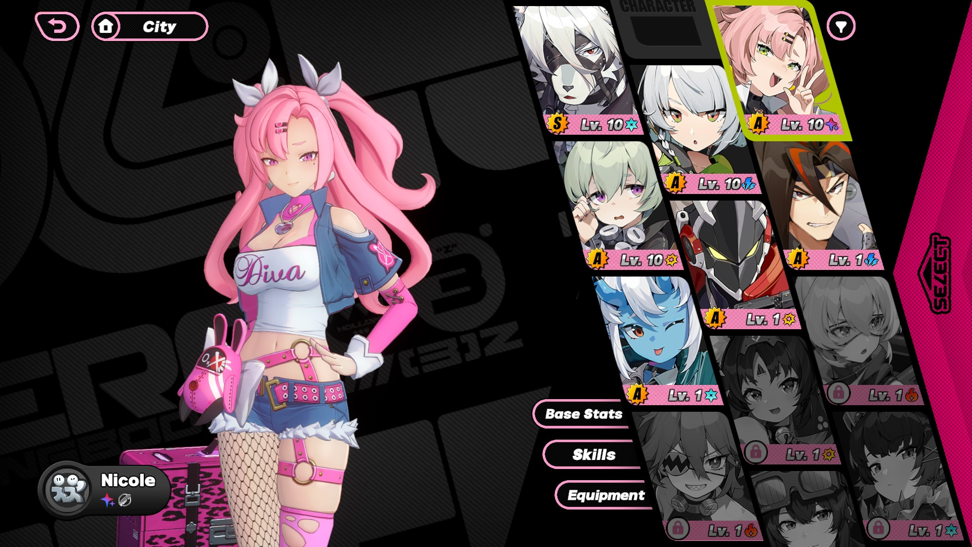 2000's Heartthrob Nicole ⋆˚ʚɞ Mod for Zenless Zone Zero | ZZZ Mods