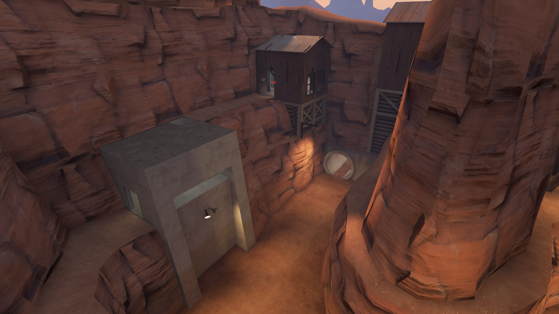 ctf_badlands_cf2 Mod for Pre-Fortress 2 | PF2 Mods