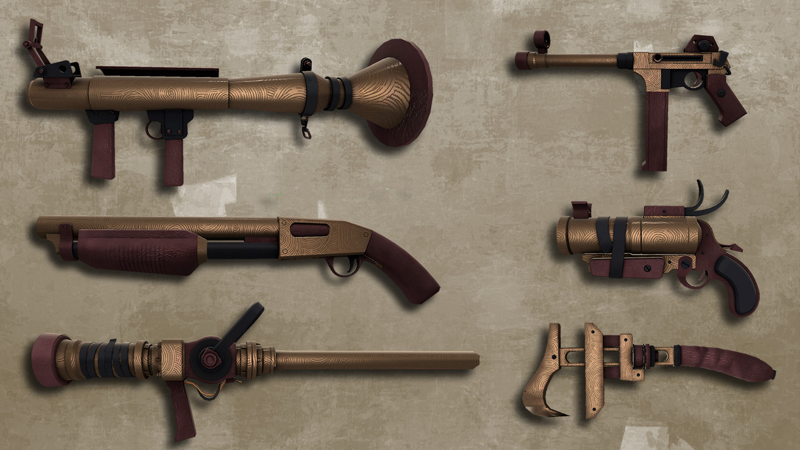 Zen Plated War Paint V.2 Mod for Team Fortress 2 | TF2 Mods