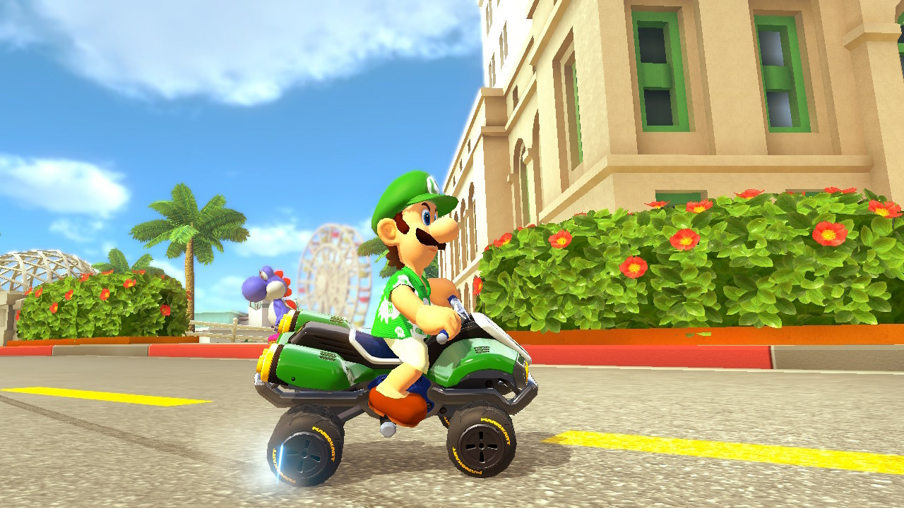 Luigi (Summertime) Mod for Mario Kart 8 Deluxe | MK8D Mods
