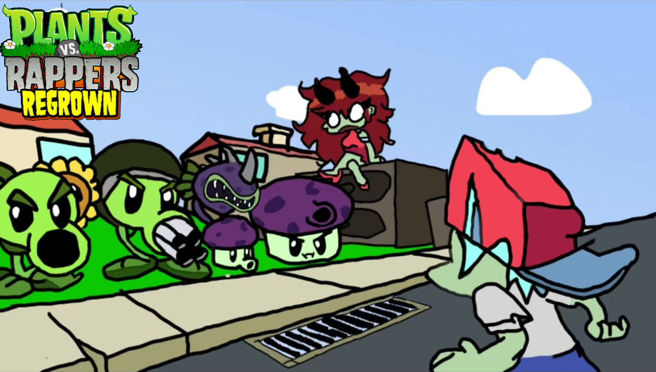 Plants vs Rappers: Regrown! (V1 Release!) Mod for Friday Night Funkin ...