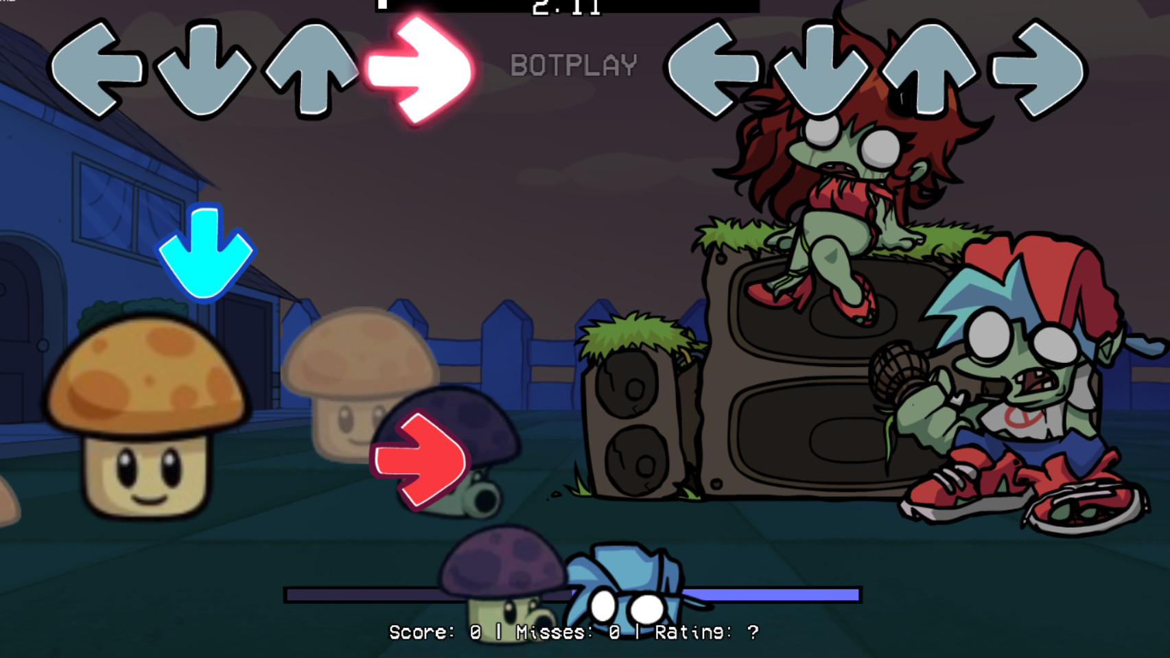 Plants vs Rappers: Regrown! (V1 Release!) Mod for Friday Night Funkin ...