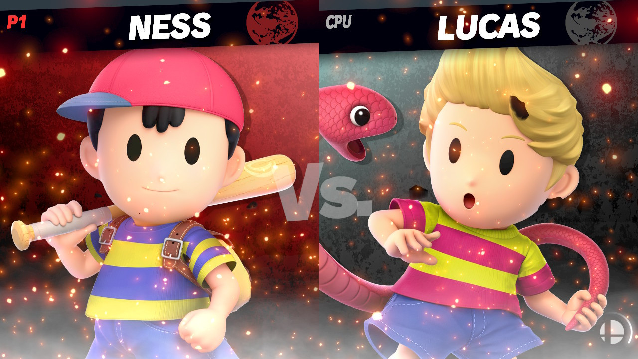 SNES Ness & GBA Lucas Mod for Super Smash Bros. Ultimate | SSBU Mods