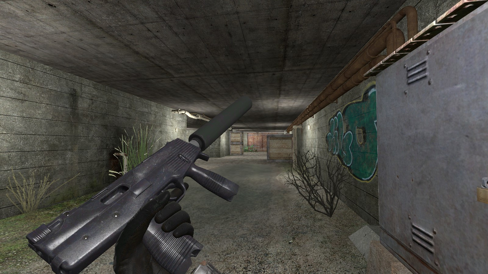 RE4 Remake Steyr TMP on Heat Movie Animation Mod for Counter-Strike: Source | CS:S Mods