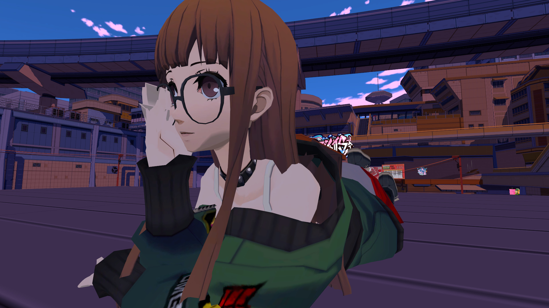 Futaba Sakura (Persona 5) Mod for Bomb Rush Cyberfunk | BRC Mods