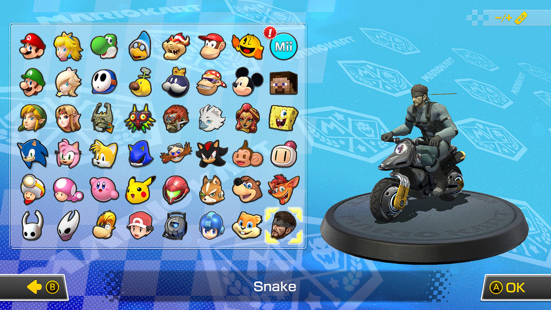 Snake UI (MK8D Style) Mod for Mario Kart 8 Deluxe | MK8D Mods