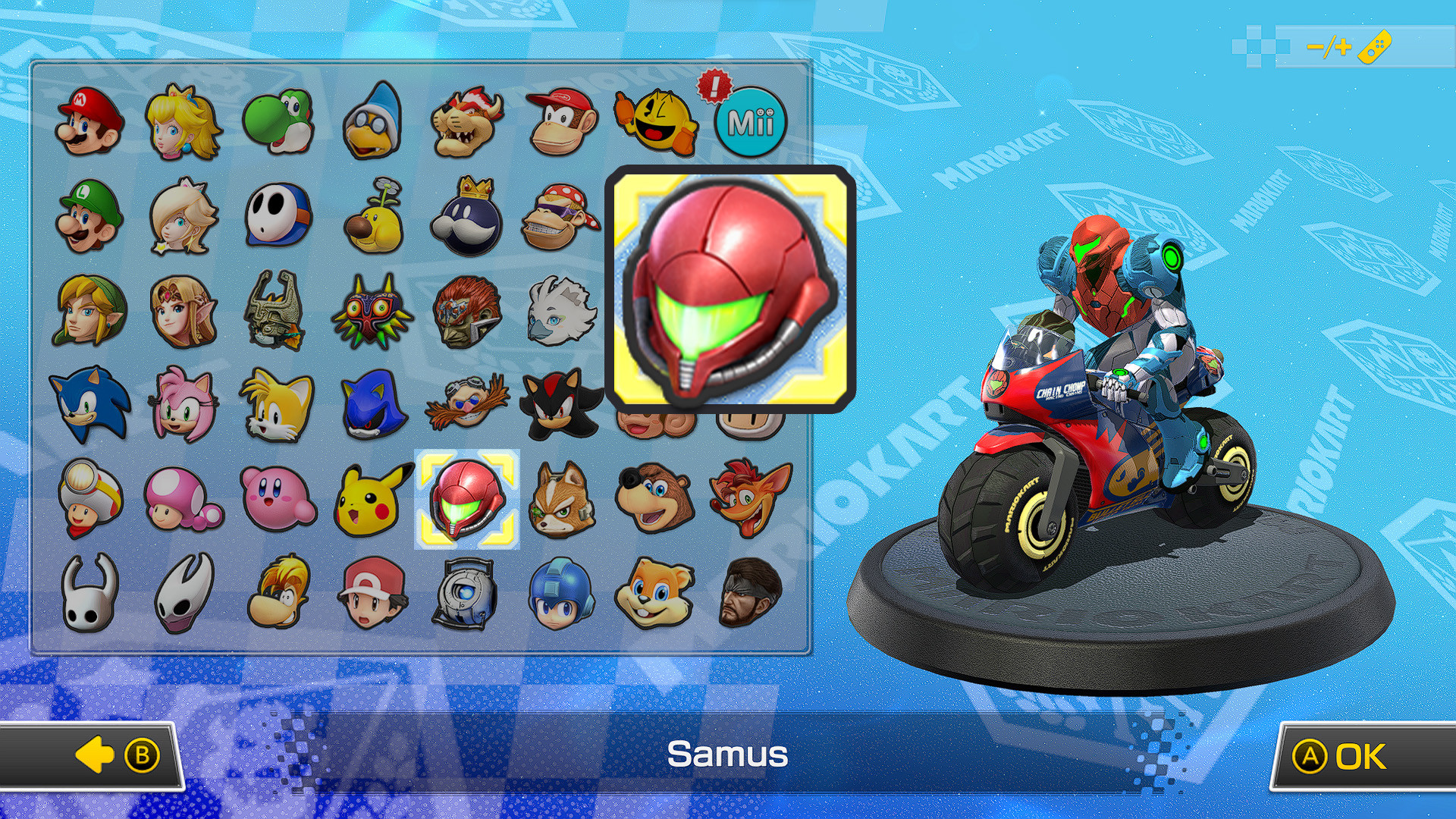 Samus UI (MK8D Style) Mod for Mario Kart 8 Deluxe | MK8D Mods