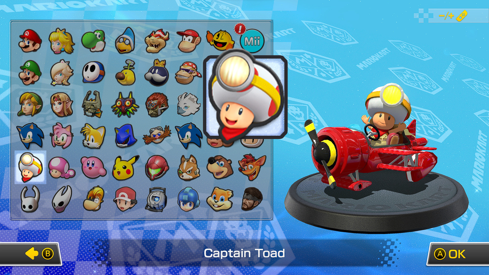 Captain Toad UI (MK8D Style) Mod for Mario Kart 8 Deluxe | MK8D Mods