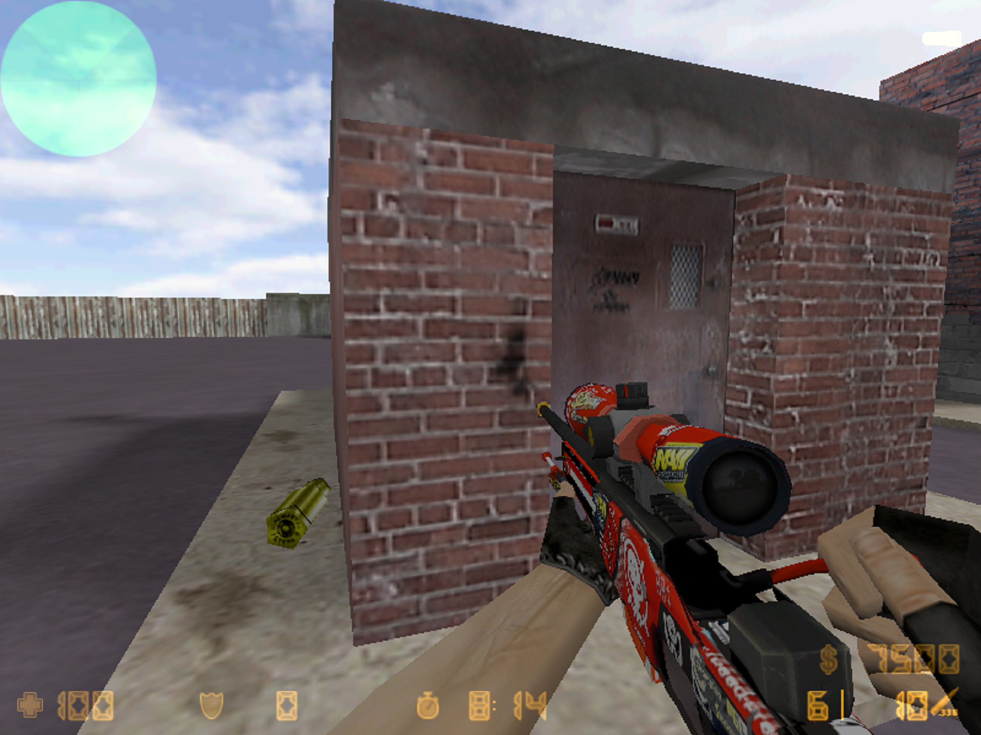 AWP BloodSport With NAVI Sticker Mod for Counter-Strike 1.6 | CS1.6 Mods