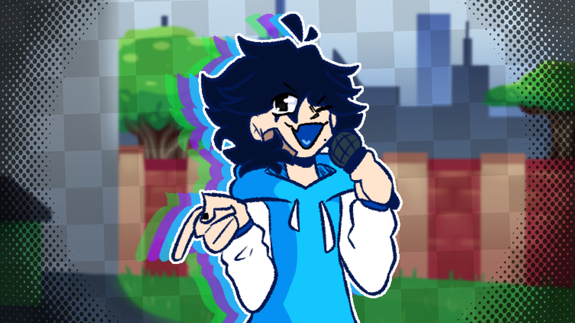 FNF: Vs. BluBoy Mod for Friday Night Funkin' | FNF Mods