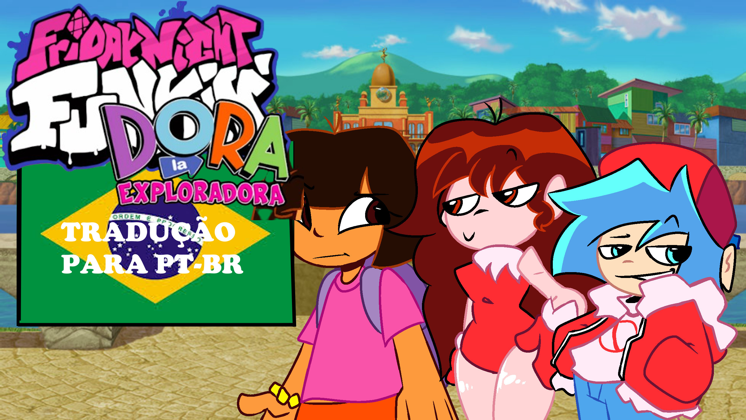 PT-BR | FNF: Vs. Dora a Aventureira! Mod for Friday Night Funkin' | FNF ...
