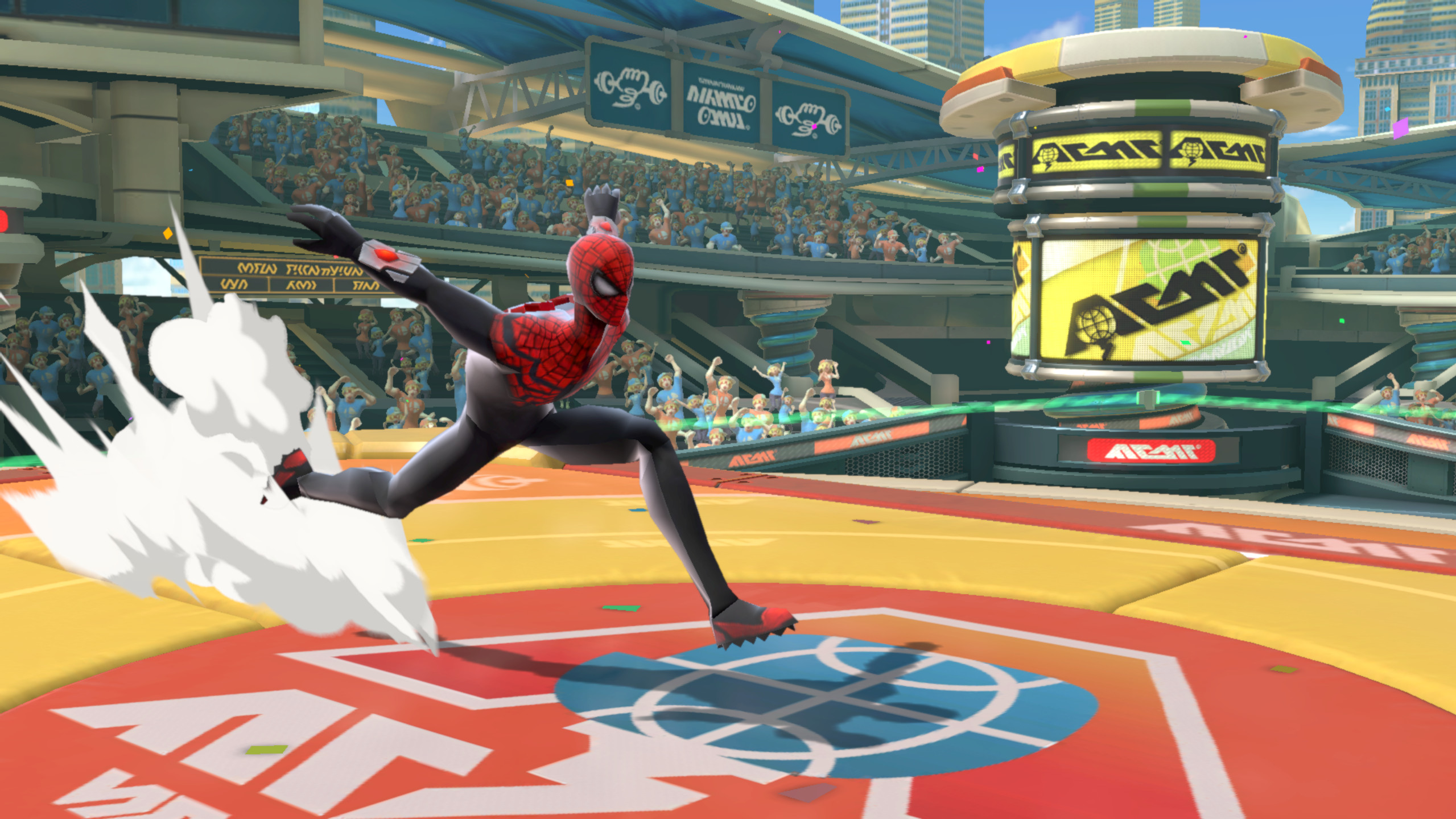 Marvel Future Fight Spider-Man over Fox Mod for Super Smash Bros ...