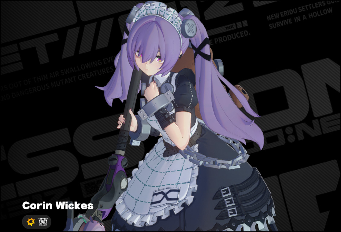 Corin Purple Hair & Weapon (ZZMI Updated) Mod for Zenless Zone Zero ...