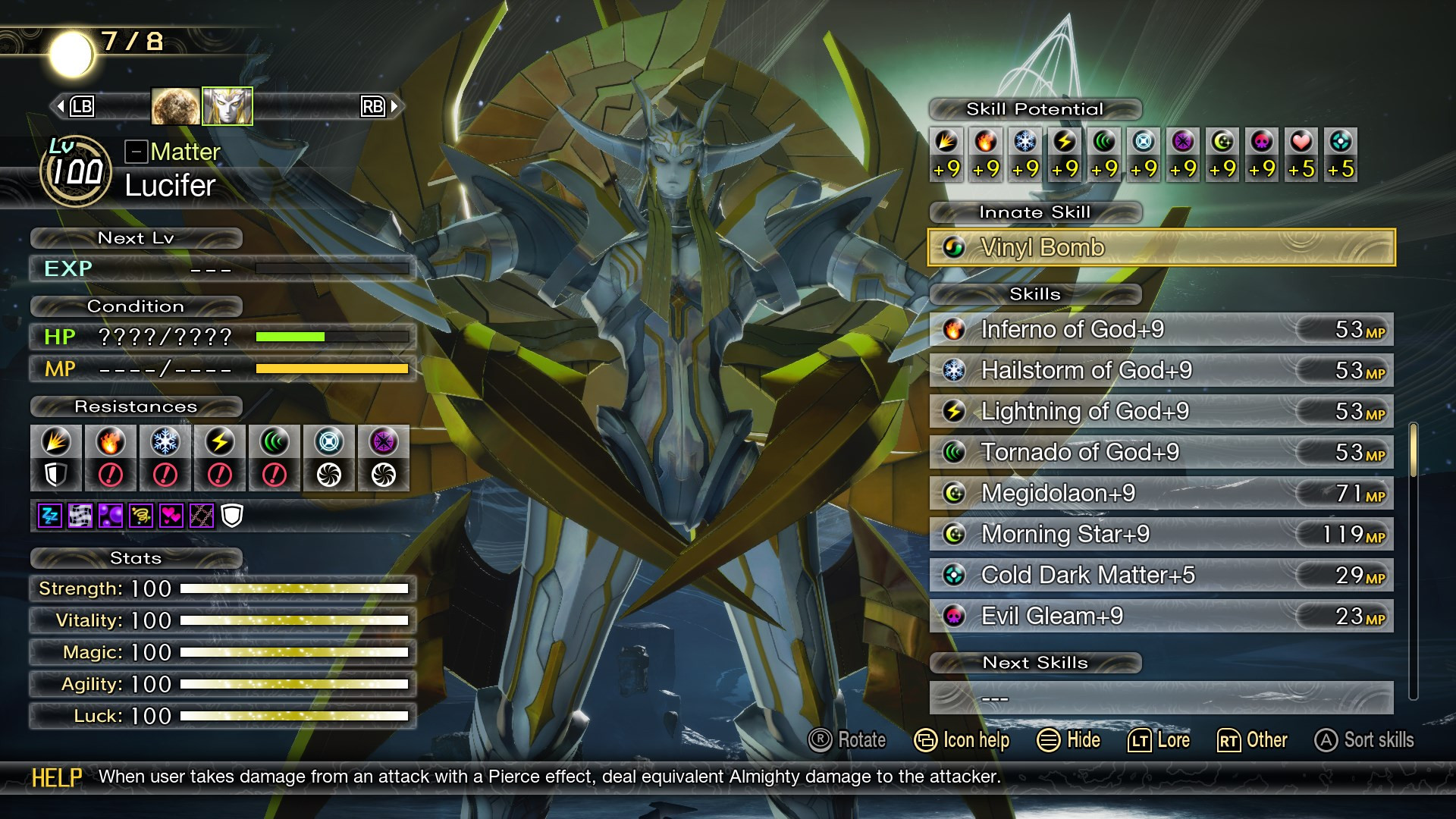 Harder Lucifer Mod for Shin Megami Tensei V: Vengeance | SMTVV Mods