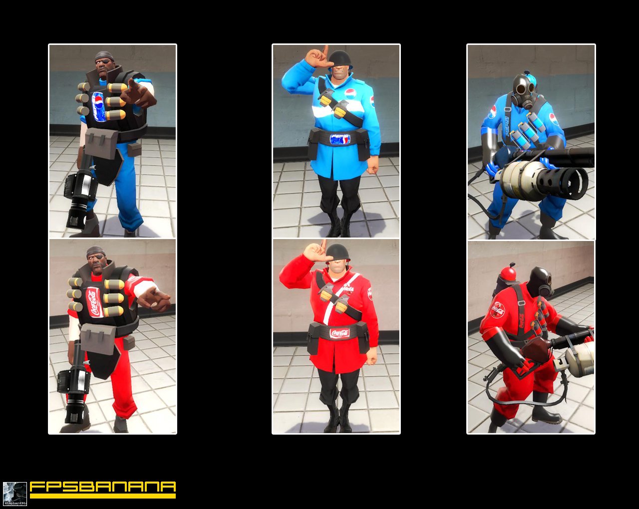 Coke vs Pepsi Pack Mod for Team Fortress 2 | TF2 Mods