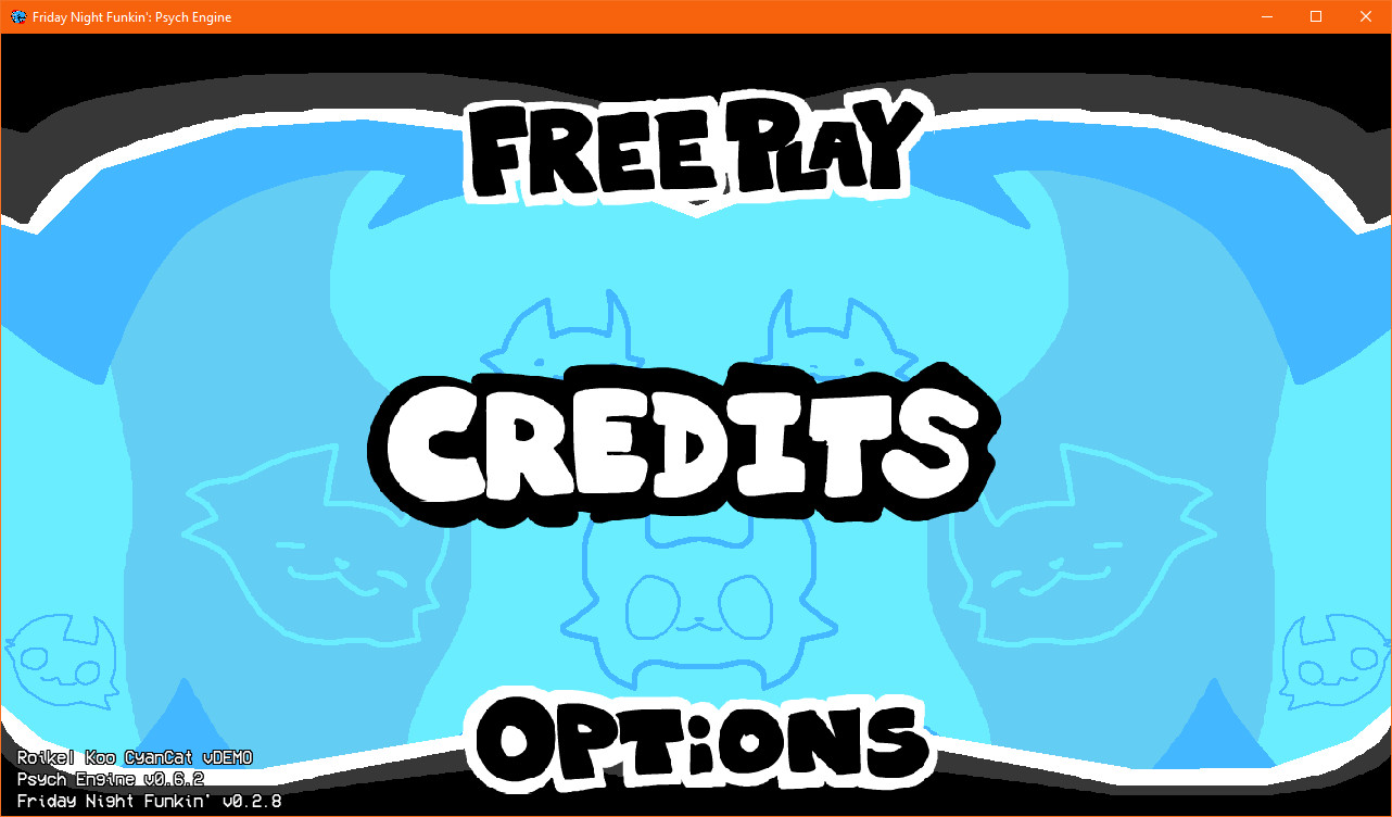 FNF: Vs CyanCat [Old] Mod for Friday Night Funkin' | FNF Mods