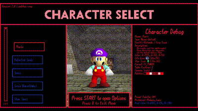 [CS] Sonic Character Select Pack Mod for Super Mario 64 PC Port | SM64 PC Mods