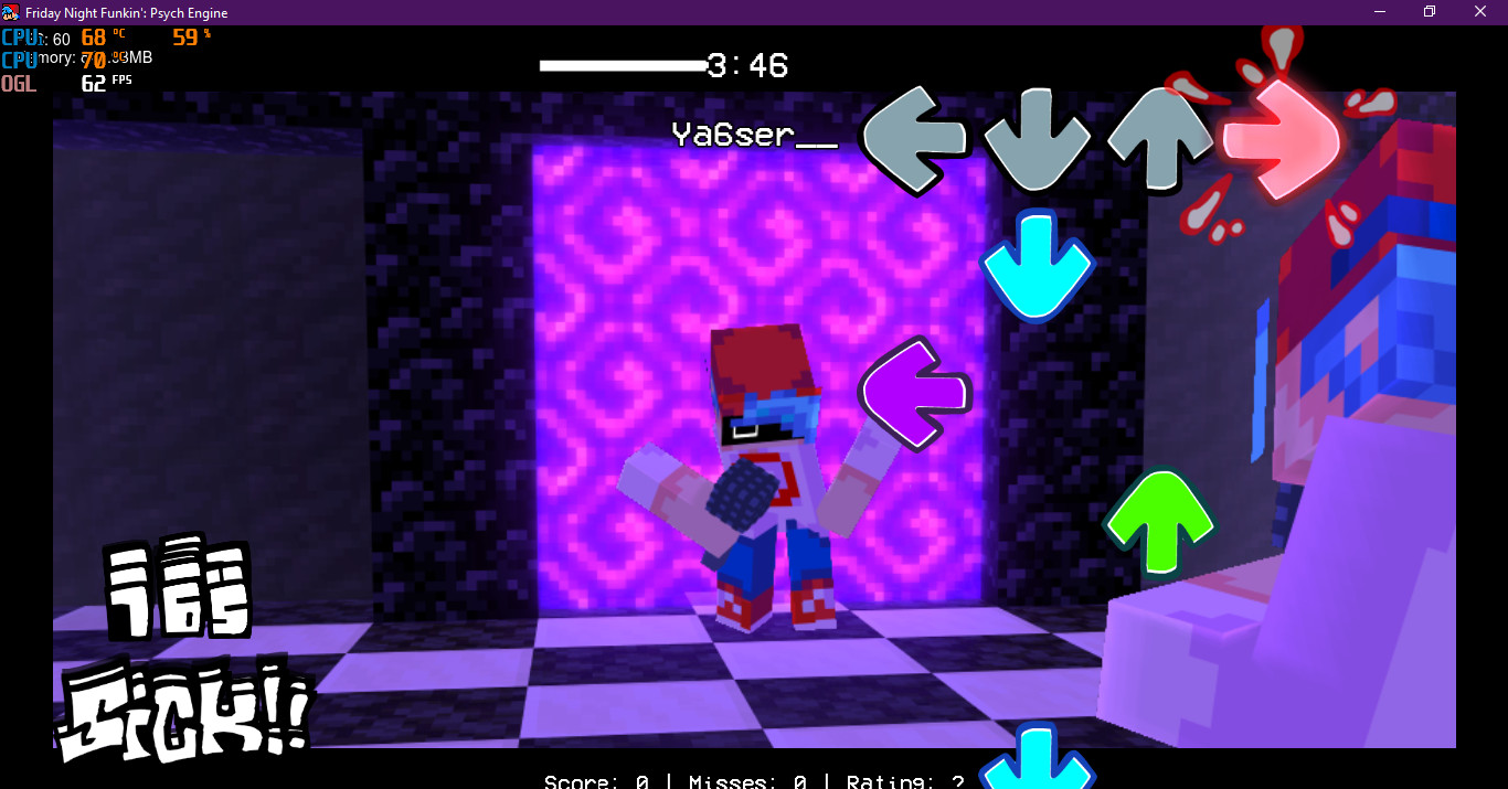 Silly Billy but Minecraft V2 Mod Mod for Friday Night Funkin' | FNF Mods