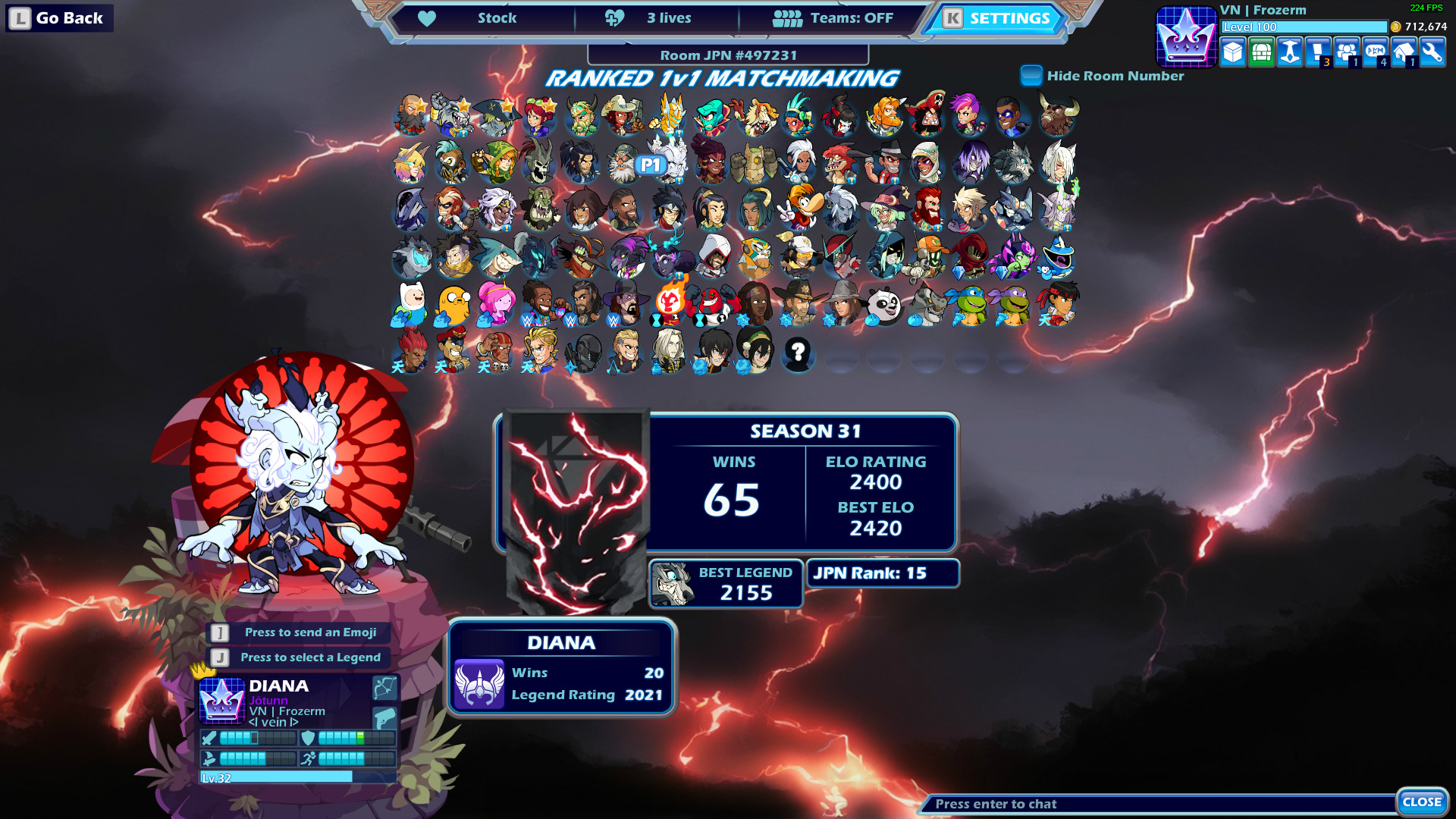 Lighting Banners Mod for Brawlhalla | BHalla Mods