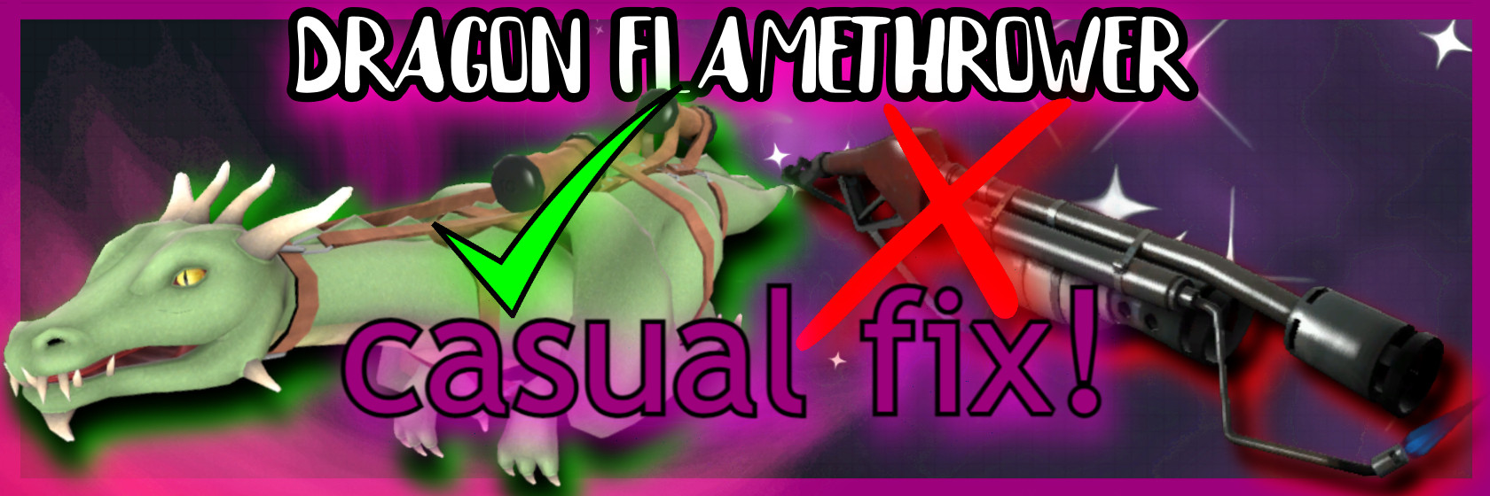 Dragon Flamethrower (Casual Fix!) Mod for Team Fortress 2 | TF2 Mods
