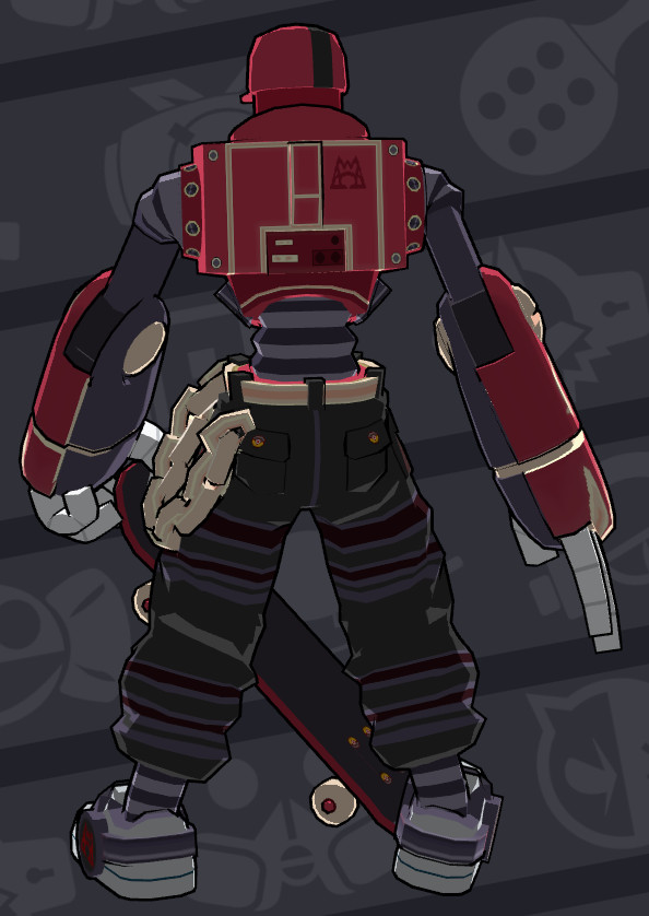Ruby Robot Mod for Lethal League Blaze | LLB Mods