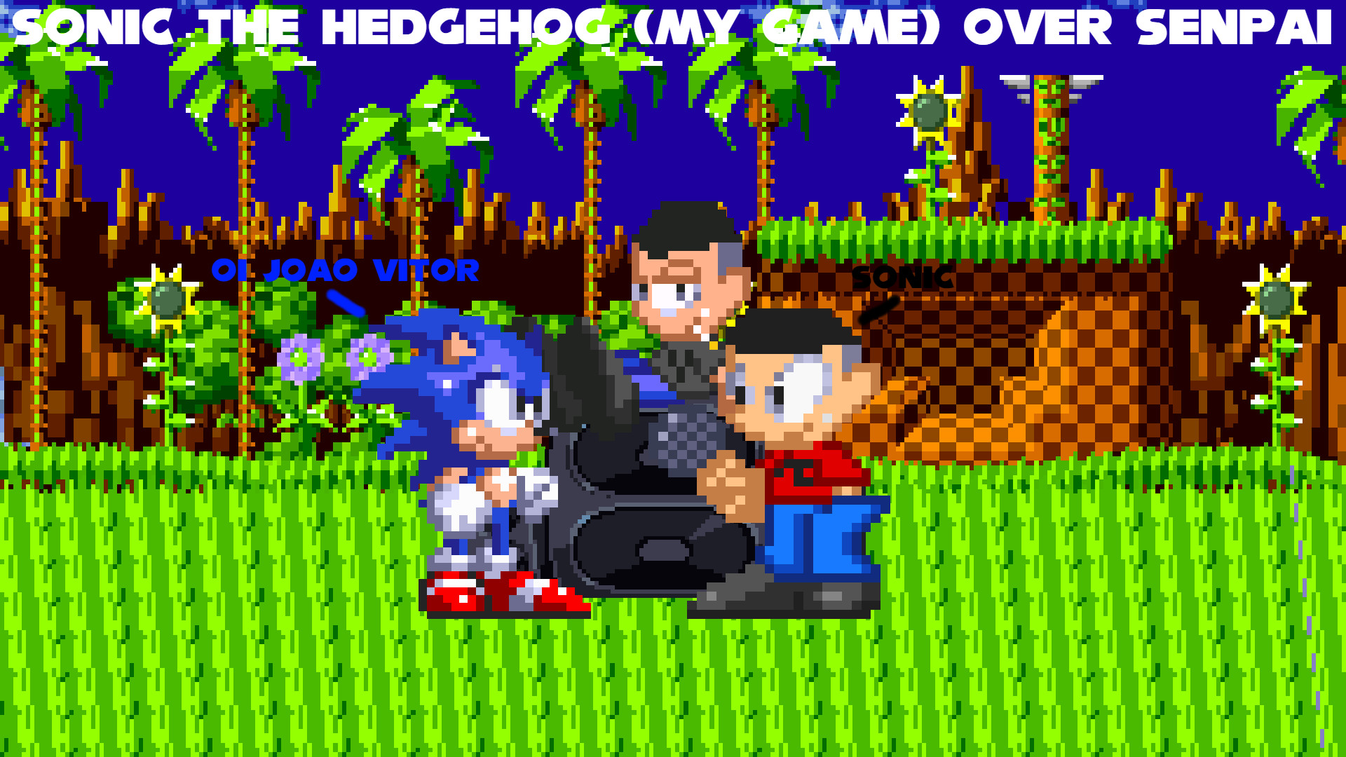 [SENSITIVE CONTENT] Sonic The Hedgehog (My Game) over Senpai Mod for ...