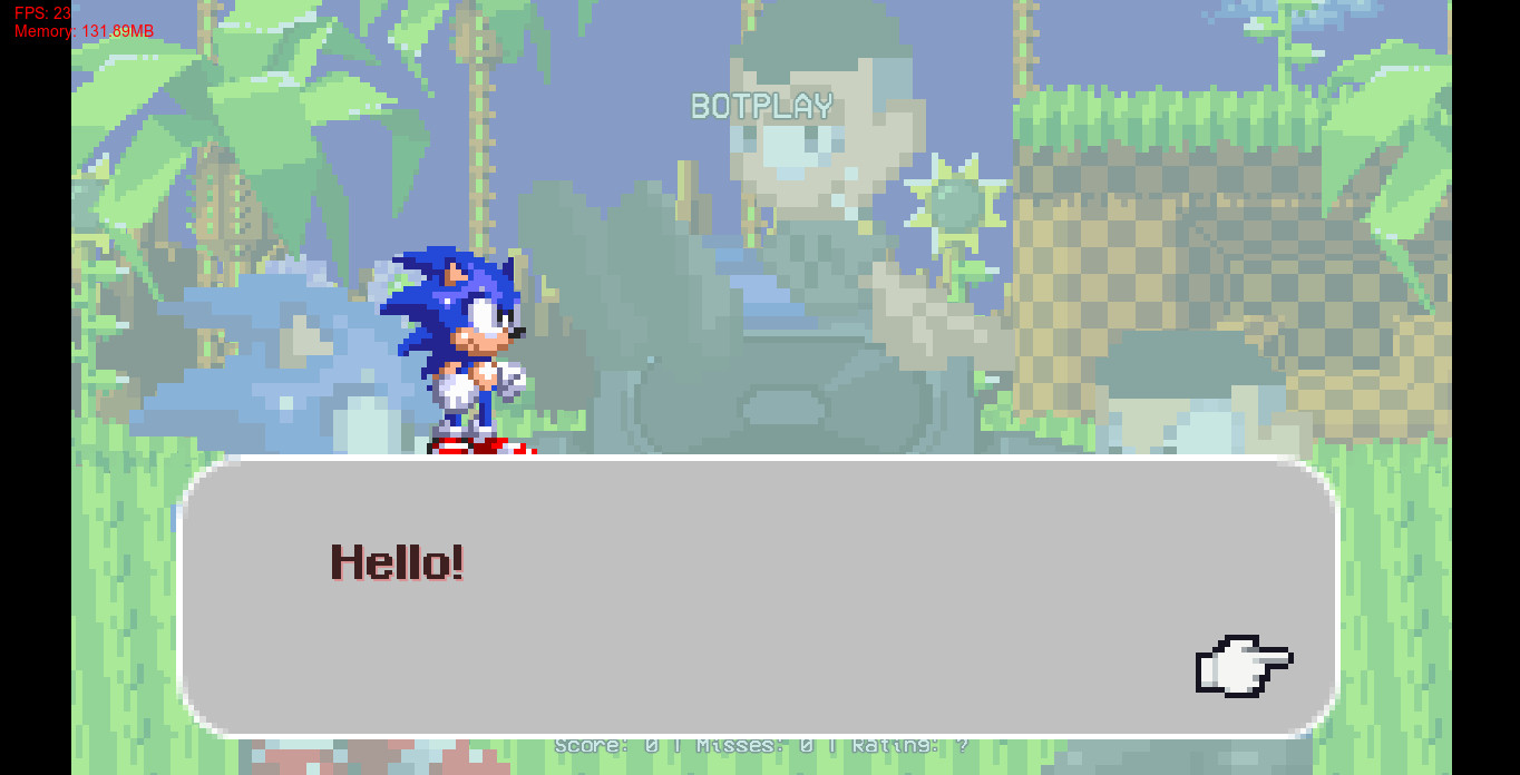 [SENSITIVE CONTENT] Sonic The Hedgehog (My Game) over Senpai Mod for ...