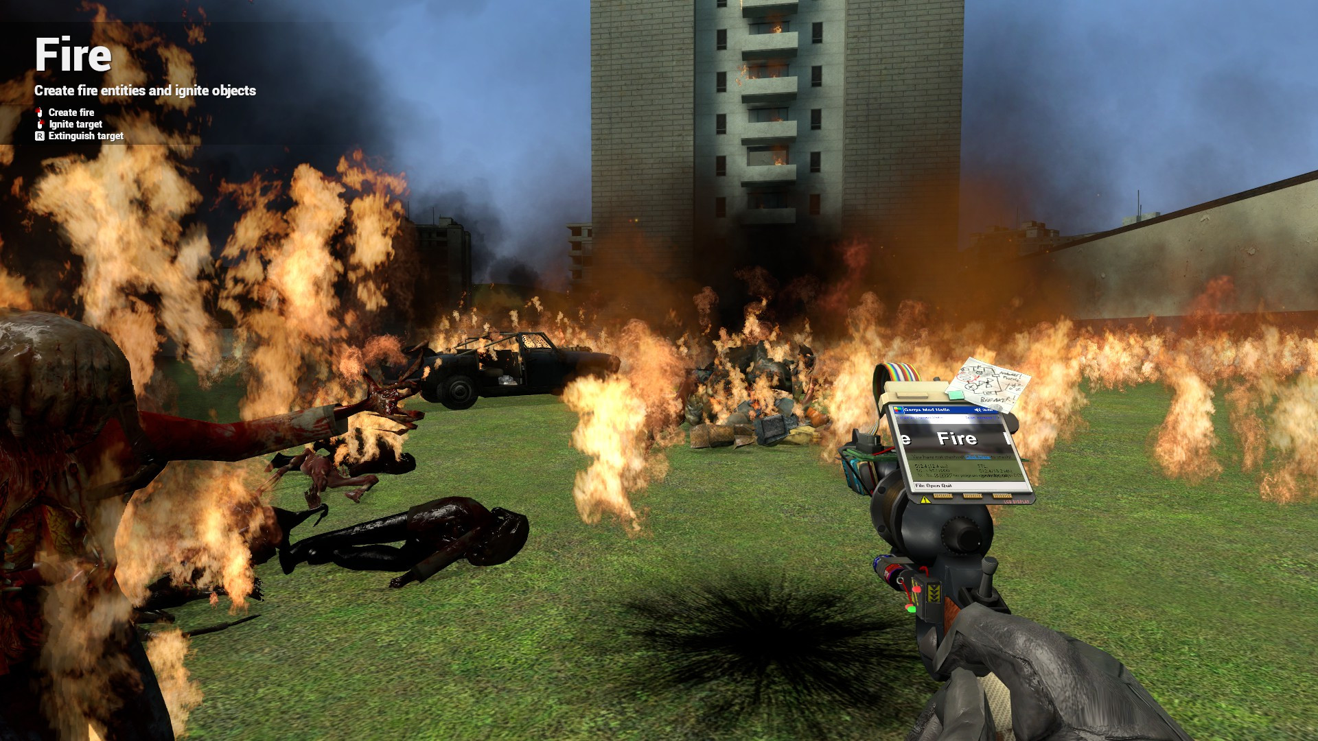 Fire Tool Mod for Garry's Mod | GMod Mods