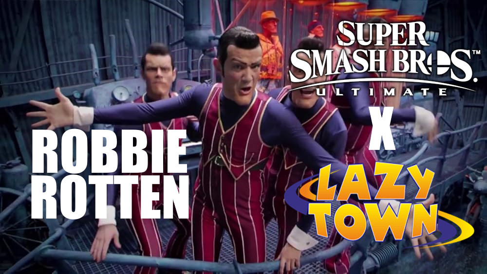 Robbie Rotten Spy Mod for Super Smash Bros. Ultimate | SSBU Mods