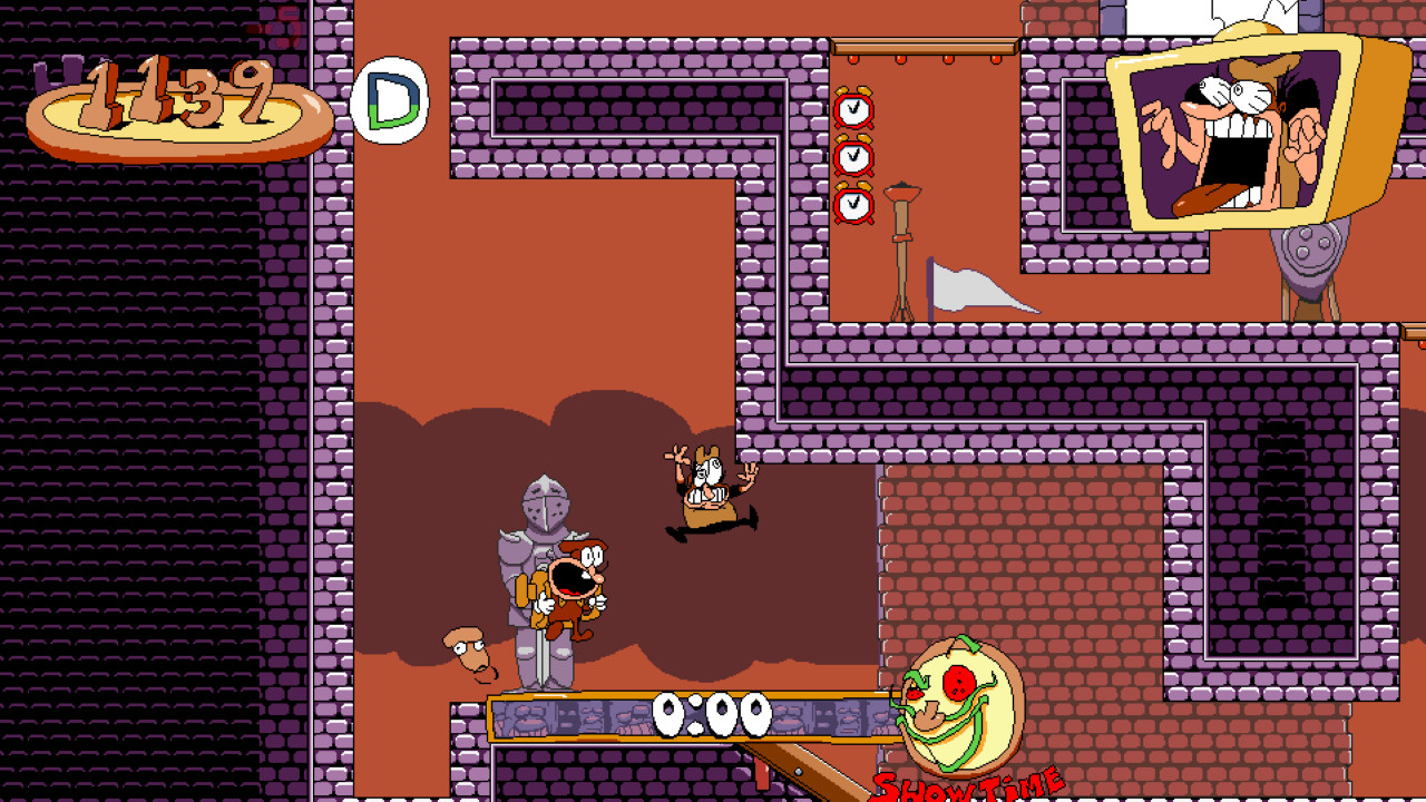 Jumping Animation During Showtime Mod for Pizza Tower | PT Mods