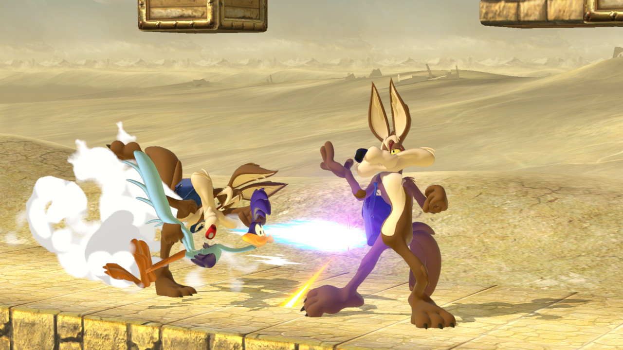 Wile E. Coyote & Roadrunner Mod for Super Smash Bros. Ultimate | SSBU Mods