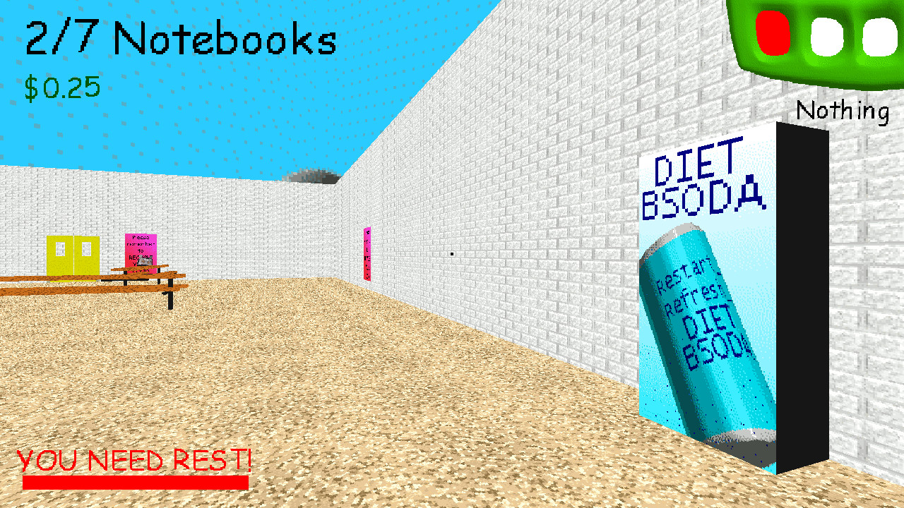 Baldi's Diet Basics Mod for Baldi's Basics | Baldi Mods