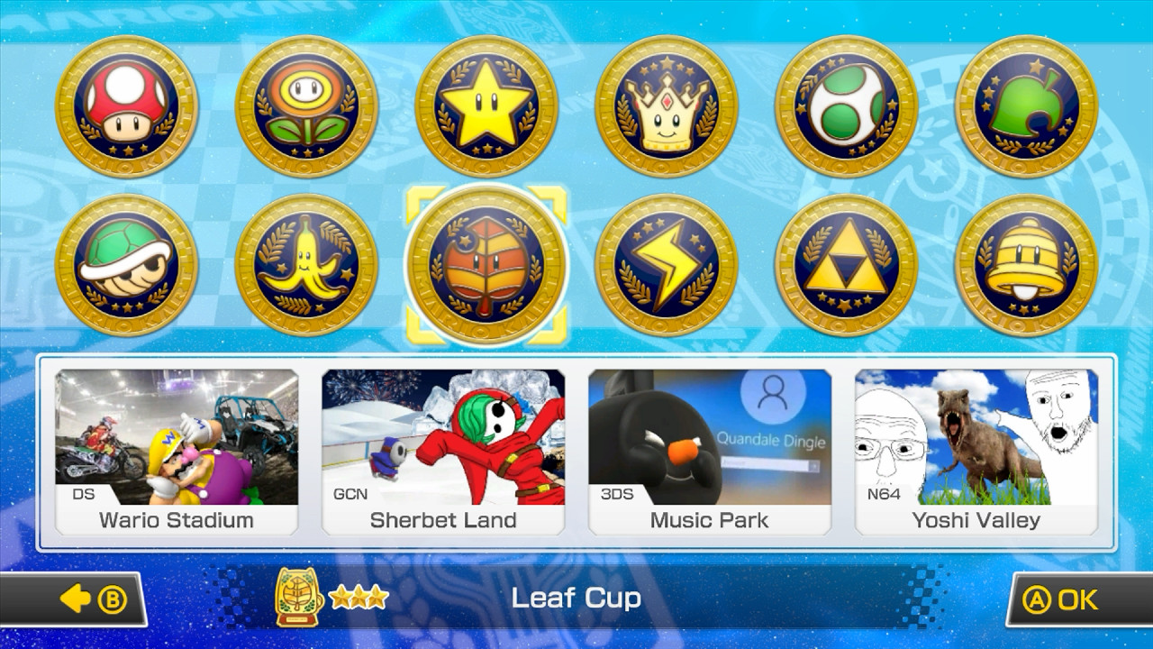 Course Icon Pack U Mod for Mario Kart 8 | MK8 Mods