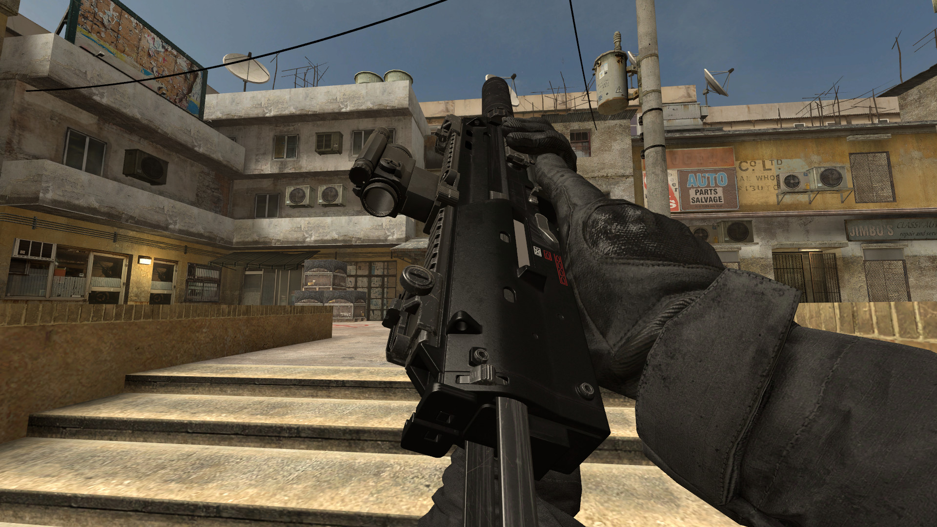Insurgency: Sandstorm MP7A1 on MWII Anims Mod for Counter-Strike ...