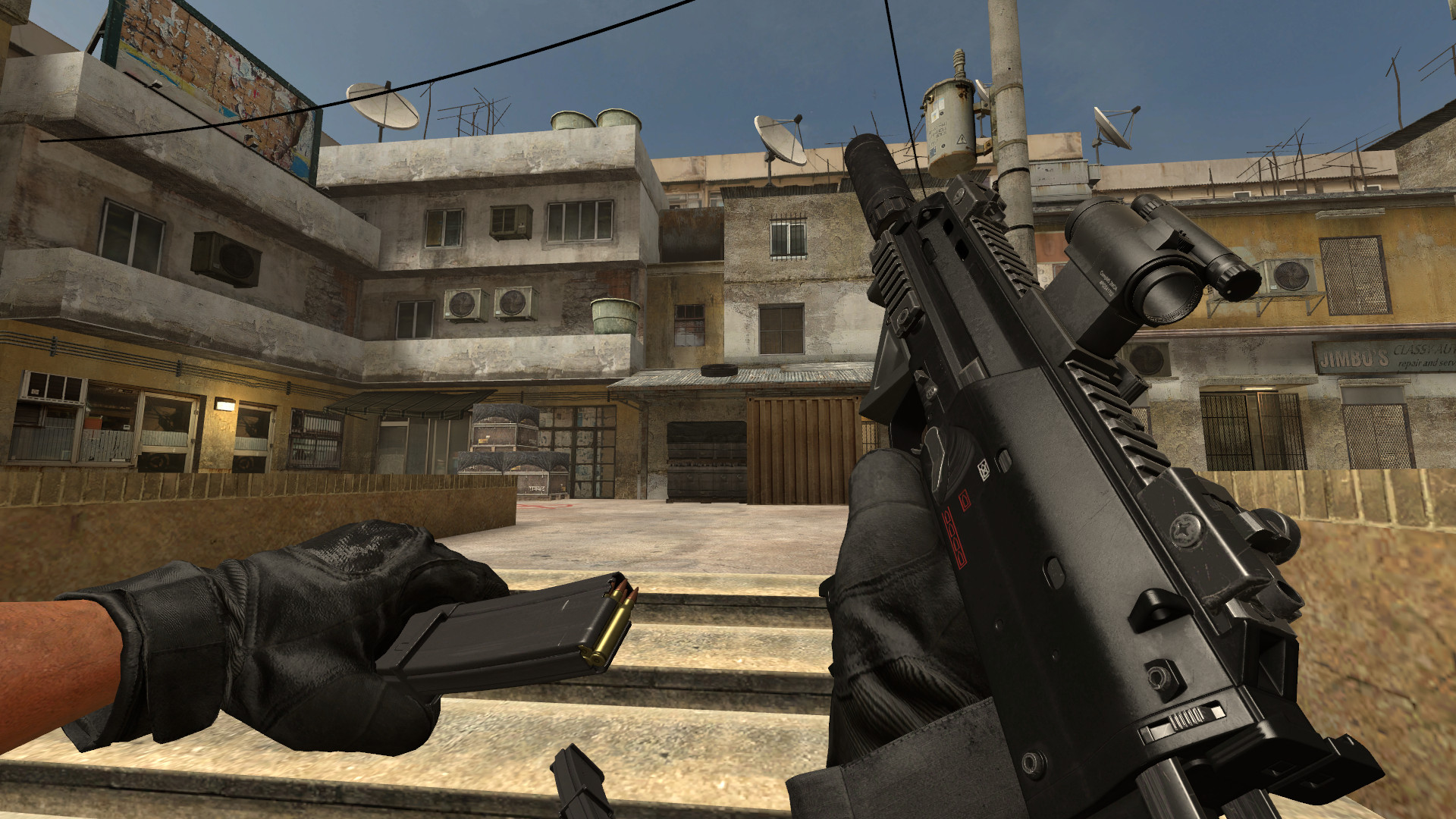 Insurgency: Sandstorm MP7A1 on MWII Anims Mod for Counter-Strike ...
