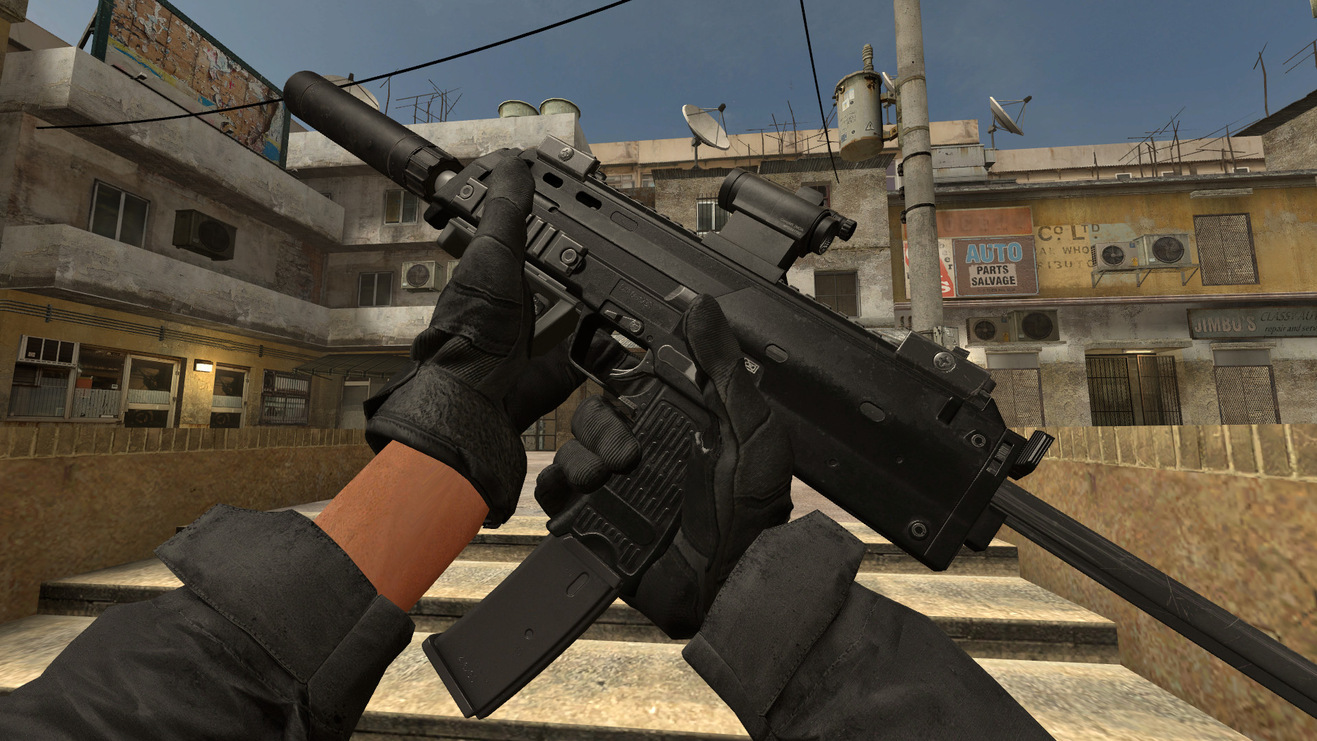 Insurgency: Sandstorm MP7A1 on MWII Anims Mod for Counter-Strike ...