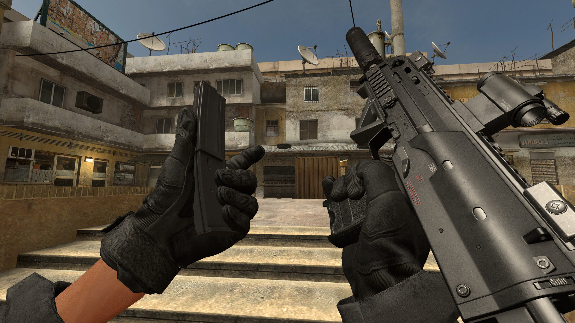 Insurgency: Sandstorm MP7A1 on MWII Anims Mod for Counter-Strike ...