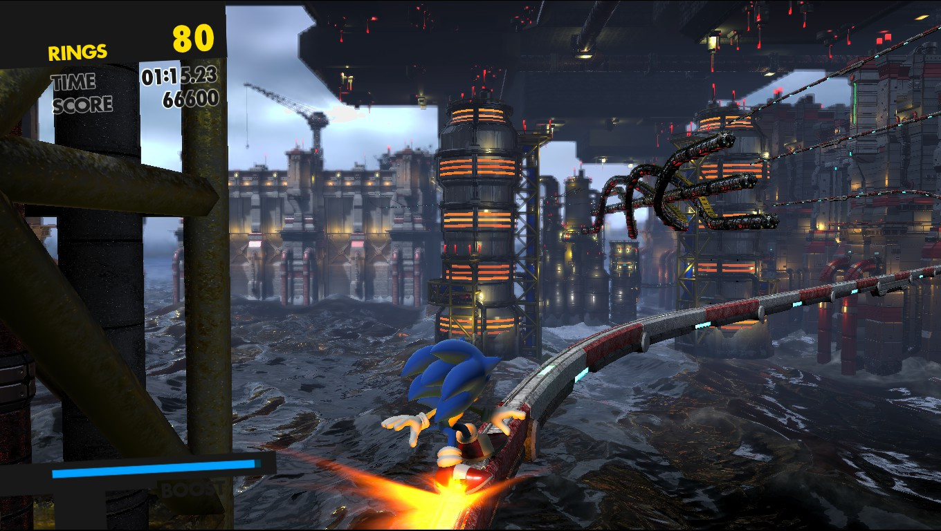 Hedgehog Engine 1 Style Grinding Mod for Sonic Forces | SFCS Mods