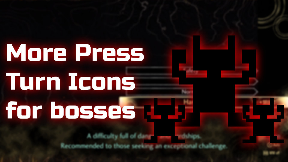 More Press Turn Icons for bosses Mod for Shin Megami Tensei V ...