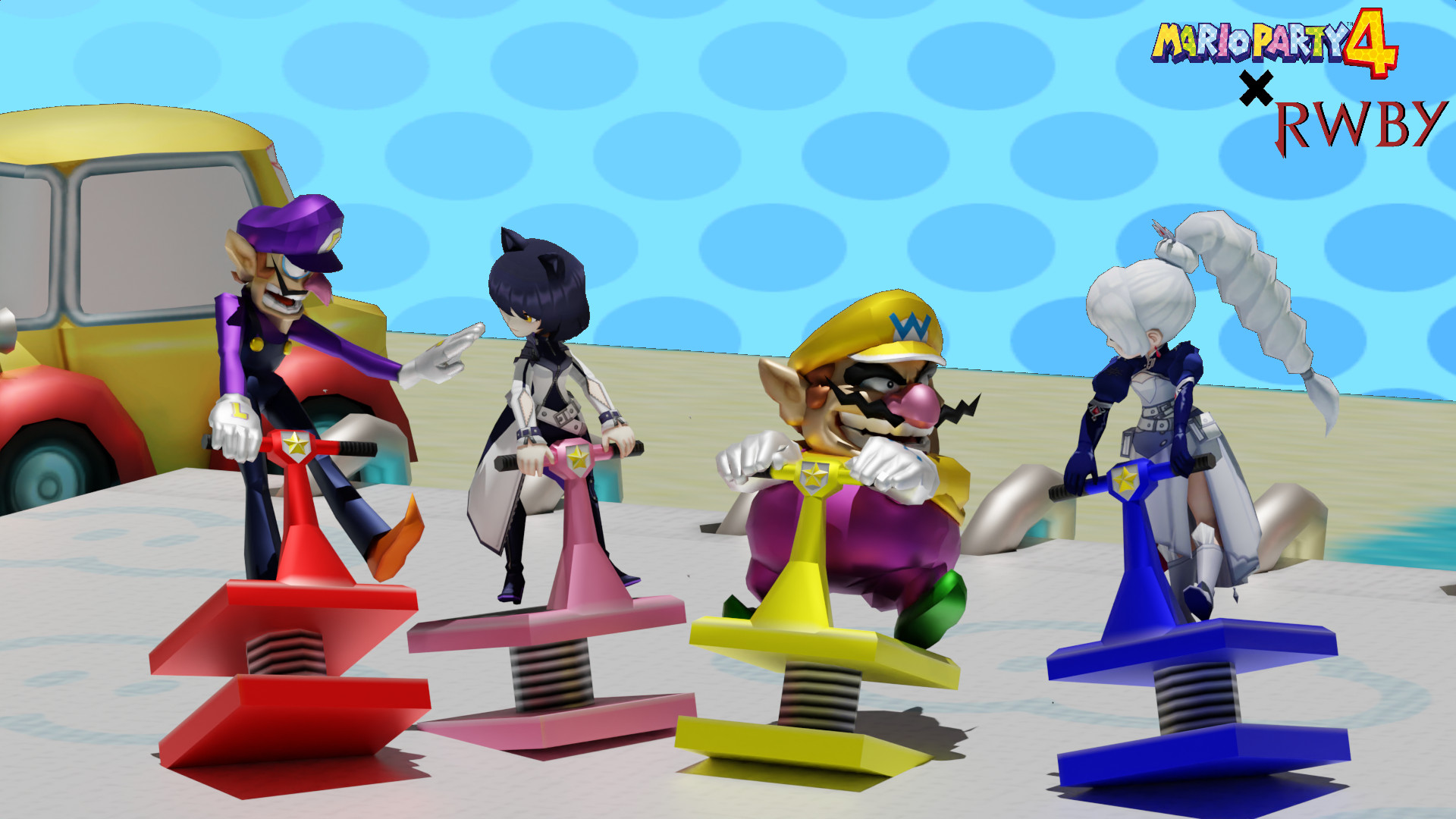 RWBY x Mario Party 4 v0.5 Mod for Mario Party 4 | MP4 Mods