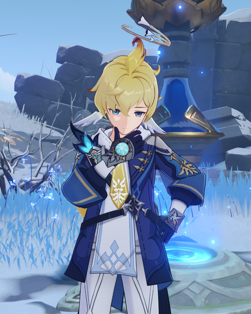 Halovian Mika Mod for Genshin Impact | GI Mods