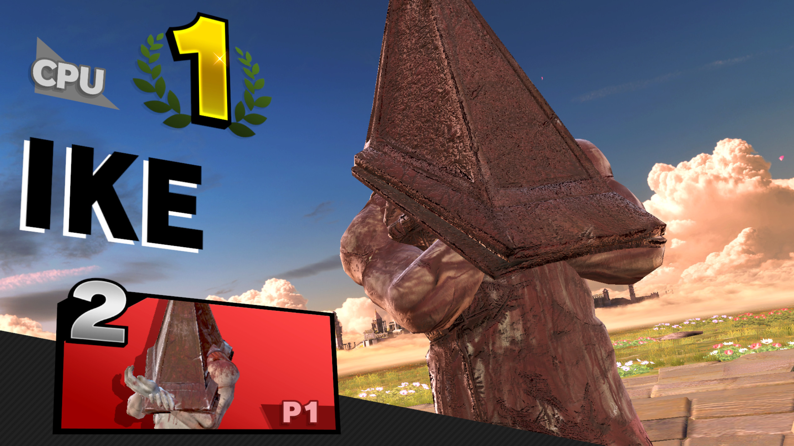 Silent Hill | Pyramid Head over Ike Mod for Super Smash Bros. Ultimate ...