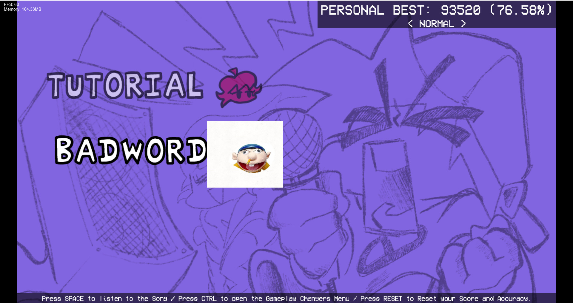 jeffy bad wodr! sigma update! Mod for Friday Night Funkin' | FNF Mods