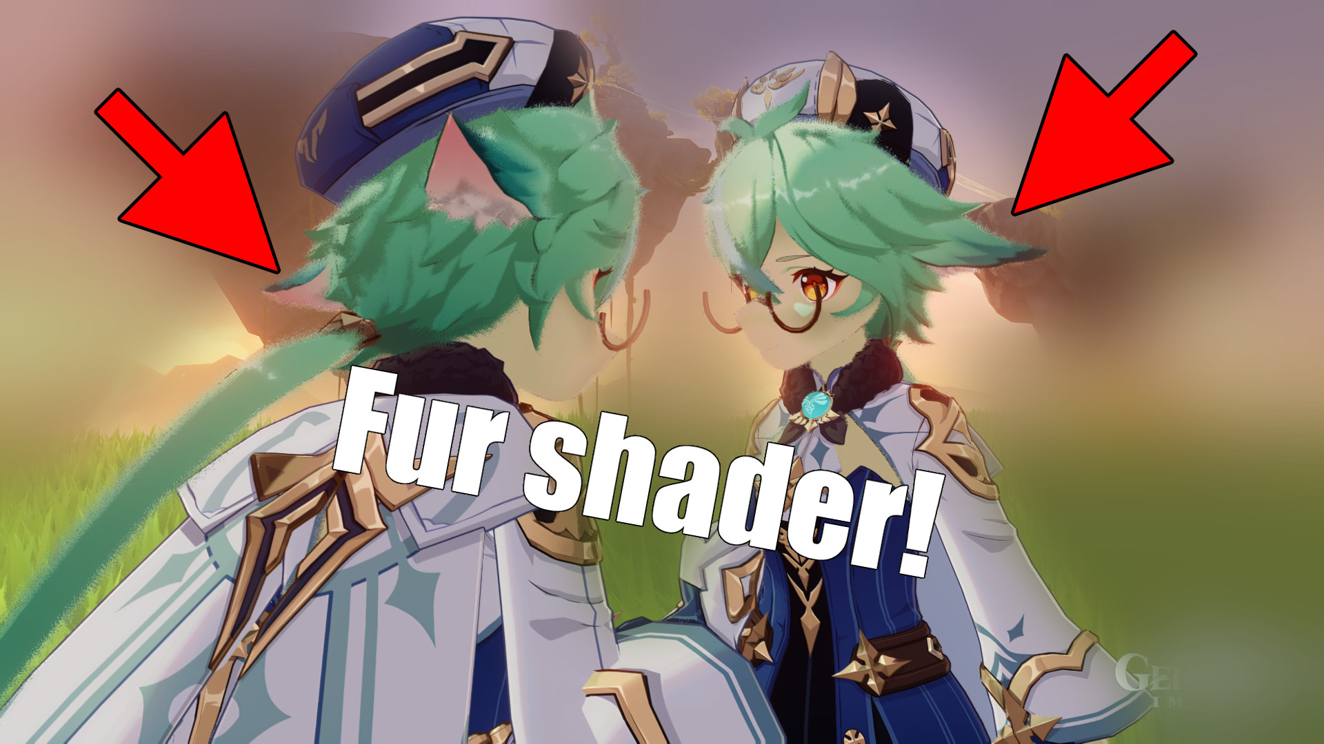 Sucrose Furry Mod for Genshin Impact | GI Mods