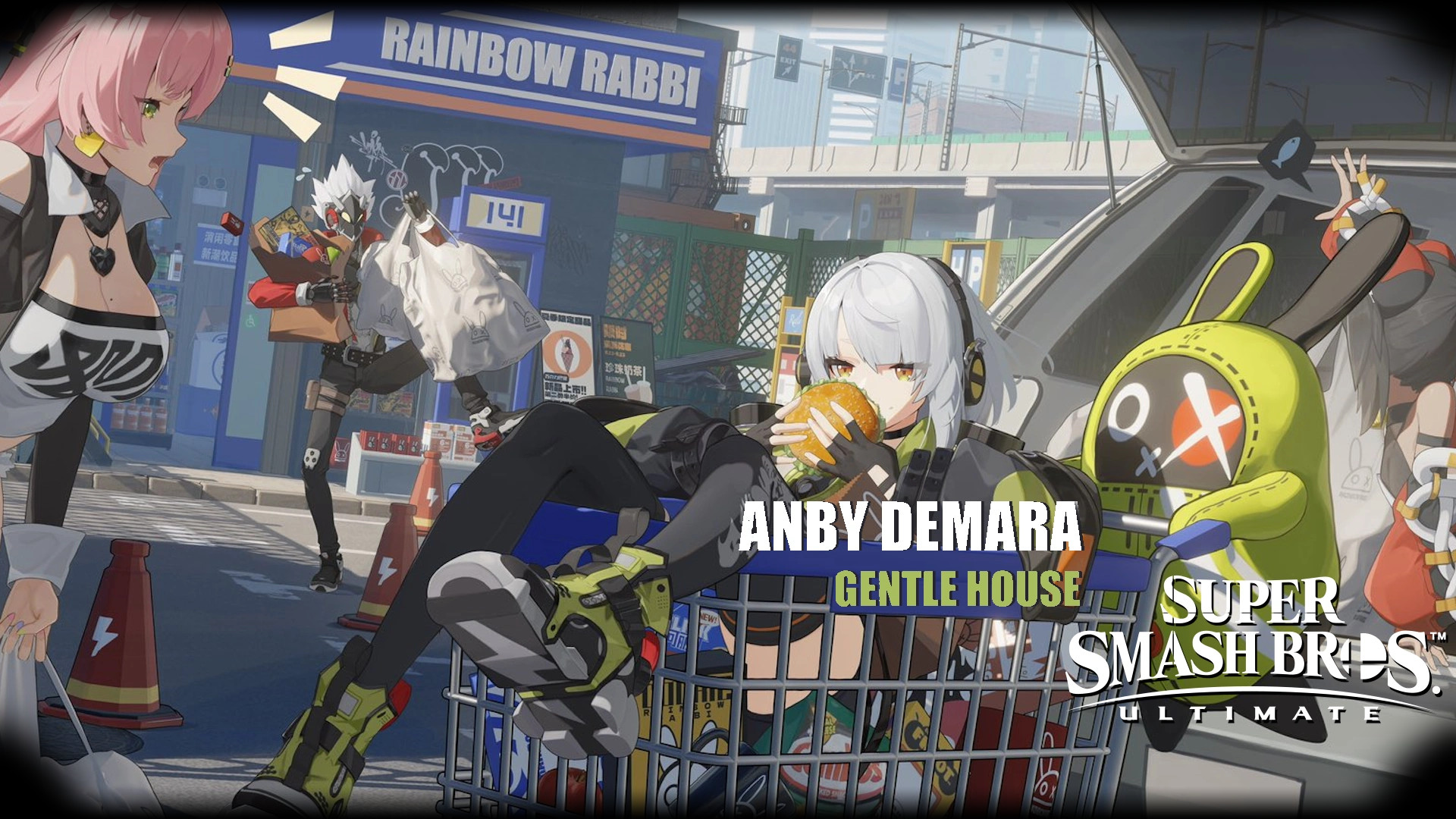 ZZZ Anby Demara over Chrom Mod for Super Smash Bros. Ultimate | SSBU Mods