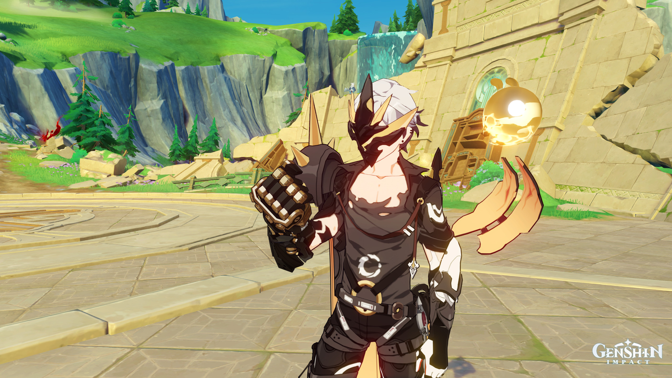Kalpas from Honkai impact over Wriothesley Mod for Genshin Impact | GI Mods