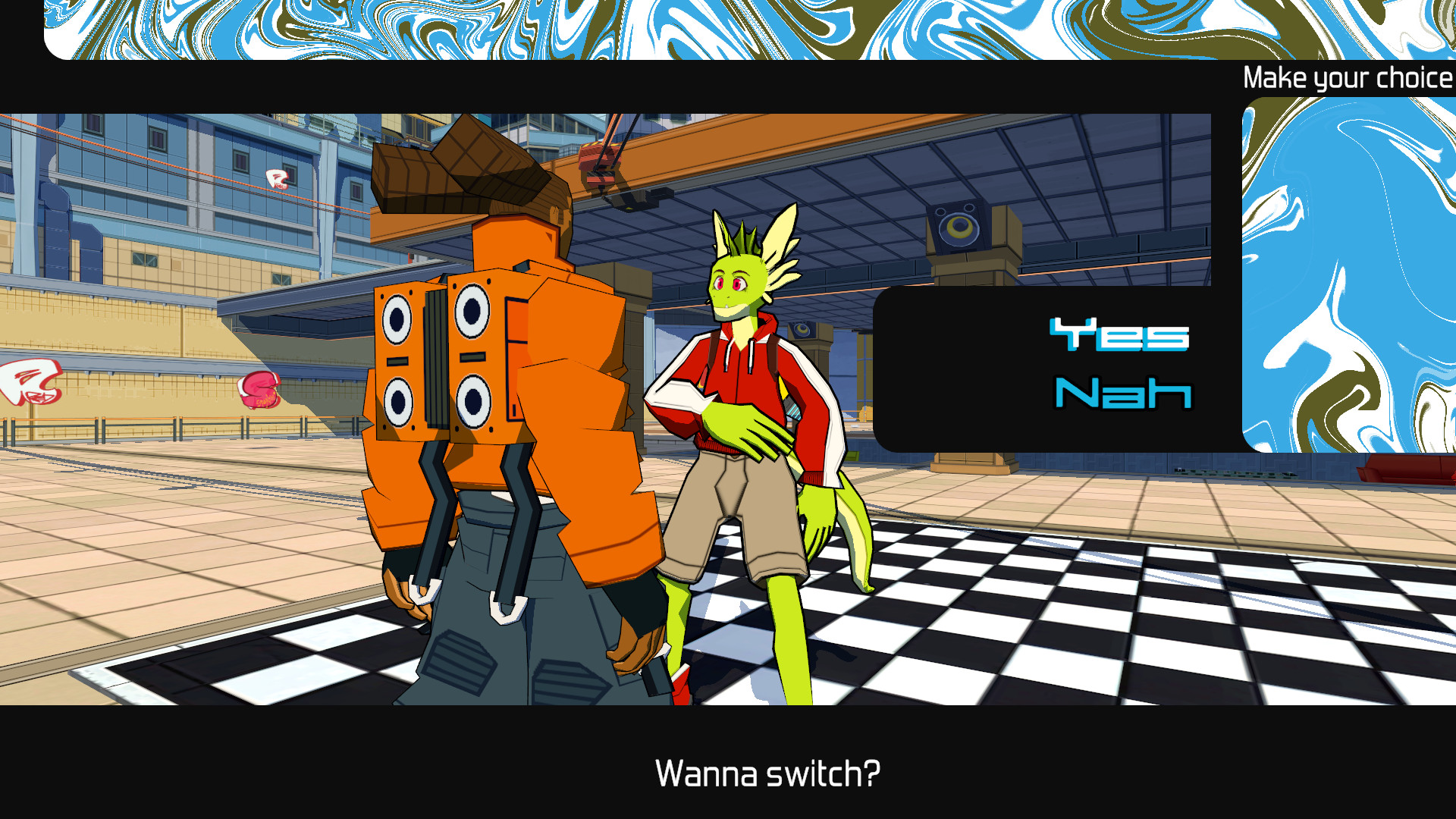 Sparky [OC] Mod for Bomb Rush Cyberfunk | BRC Mods