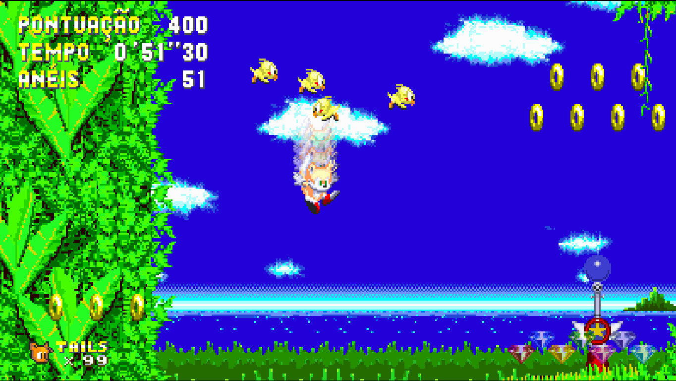 Super Tails Custom Falling Sprites Mod for Sonic 3 A.I.R. | S3AIR Mods