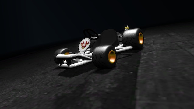 Retro Mario Kart Pipe Frame SCar Mod for Garry's Mod | GMod Mods